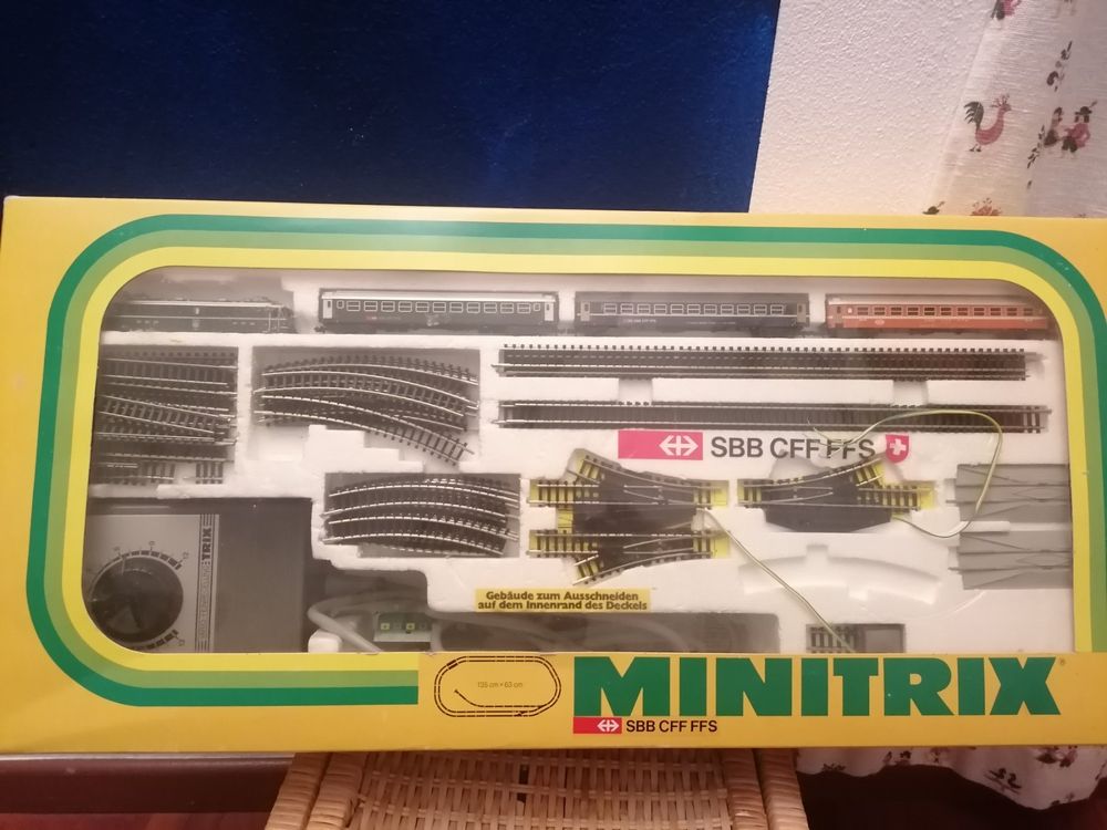 MINITRIX Startset SBB mit Ae 6/6 und Personenzug (Gebraucht) in ...