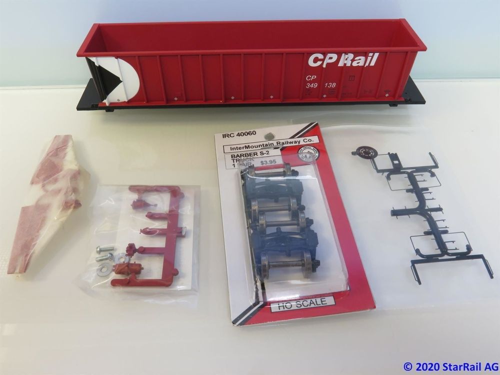 Pacific Rail Shops 349138 CPRR-111 Rotary Dump Gondola (Neu und ...