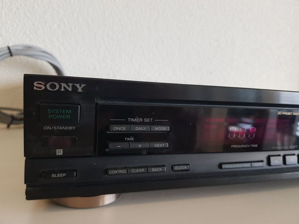 SONY ST-V702 FM Stereo / FM-AM Timer Tuner (Gebraucht) in Gossau SG für ...