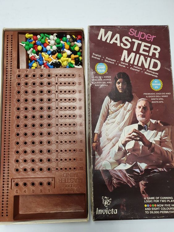 Super Master Mind / Brettspiel Invicta 1975 (Gebraucht) in Oberdorf BL ...