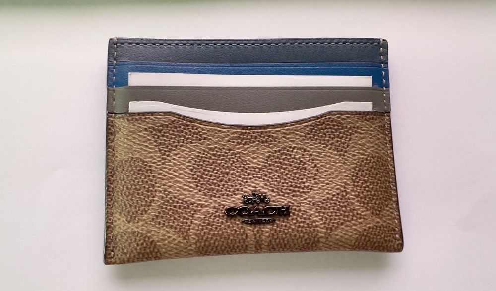 Coach Signature Card holder | Kaufen auf Ricardo
