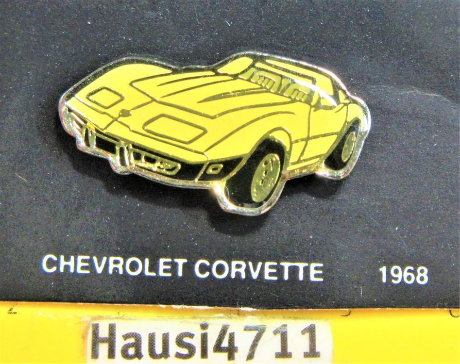 CHEVROLET CORVETTE 1968 AUTO SCHMUCK-PIN | Kaufen auf Ricardo