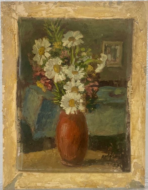 Alte Stilleben Gemälde Unleserlich Signiert | Kaufen auf Ricardo