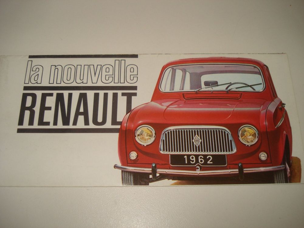 RENAULT 1962 (Gebraucht) in Bellevue für CHF 6 – mit Lieferung auf ...
