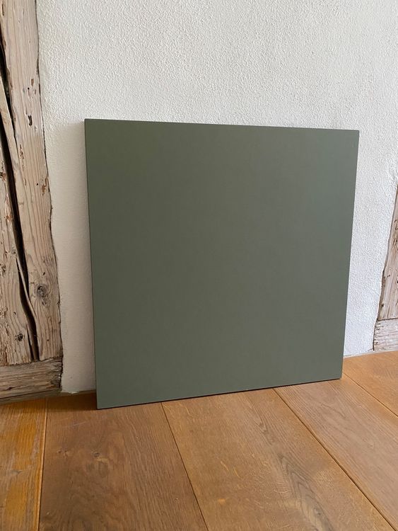 Tischplatte 60x60 Linoleum mit Multiplexkante (Neu (gemäss Beschreibung ...