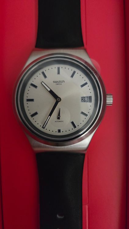 Swatch Automatikuhr Modell: UNAVOIDABLE (Neu (gemäss Beschreibung)) in ...
