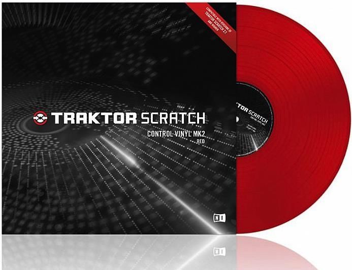 2x Native NI Traktor Scratch Pro Control Vinyl Red MKII (Neu (gemäss Beschreibung)) in ...