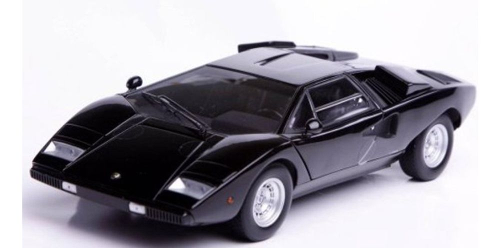 Lamborghini Countach LP400 Black 1:18 Kyosho OUSIA (Neu und ...