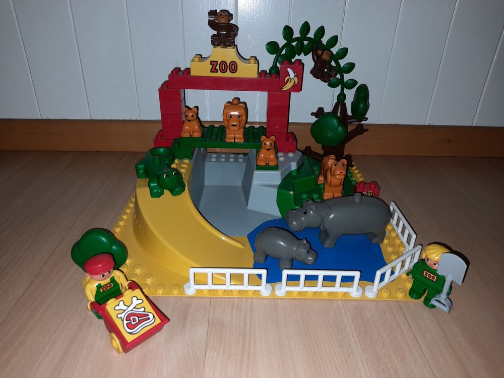 Lego Duplo Zoo Klassiker auf 3 D Platte (Gebraucht) in Rorschacherberg für CHF 45 – mit ...