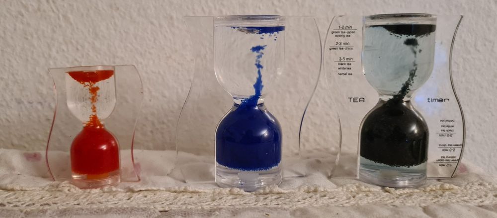 Eieruhr PARADOX, Sanduhr, Tea Timer, upsidedown (Gebraucht) in ...