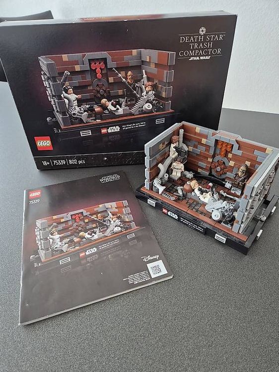 LEGO Star Wars Müllpresse im Todesstern - Diorama 75339 (Gebraucht) in ...