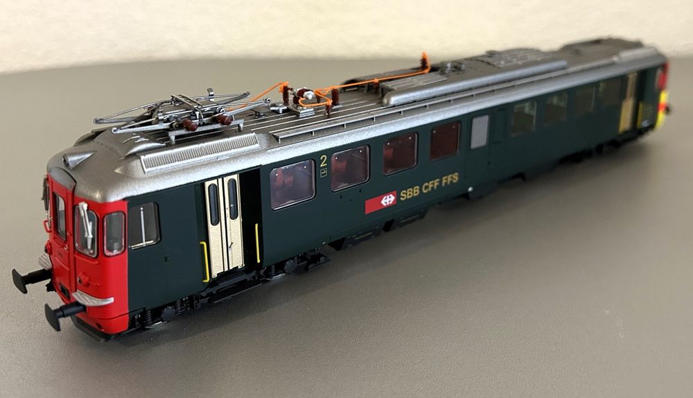Piko 96837 / Seetal Triebzug RBe 4/4 – BDt grün/rot der SBB (Neu ...