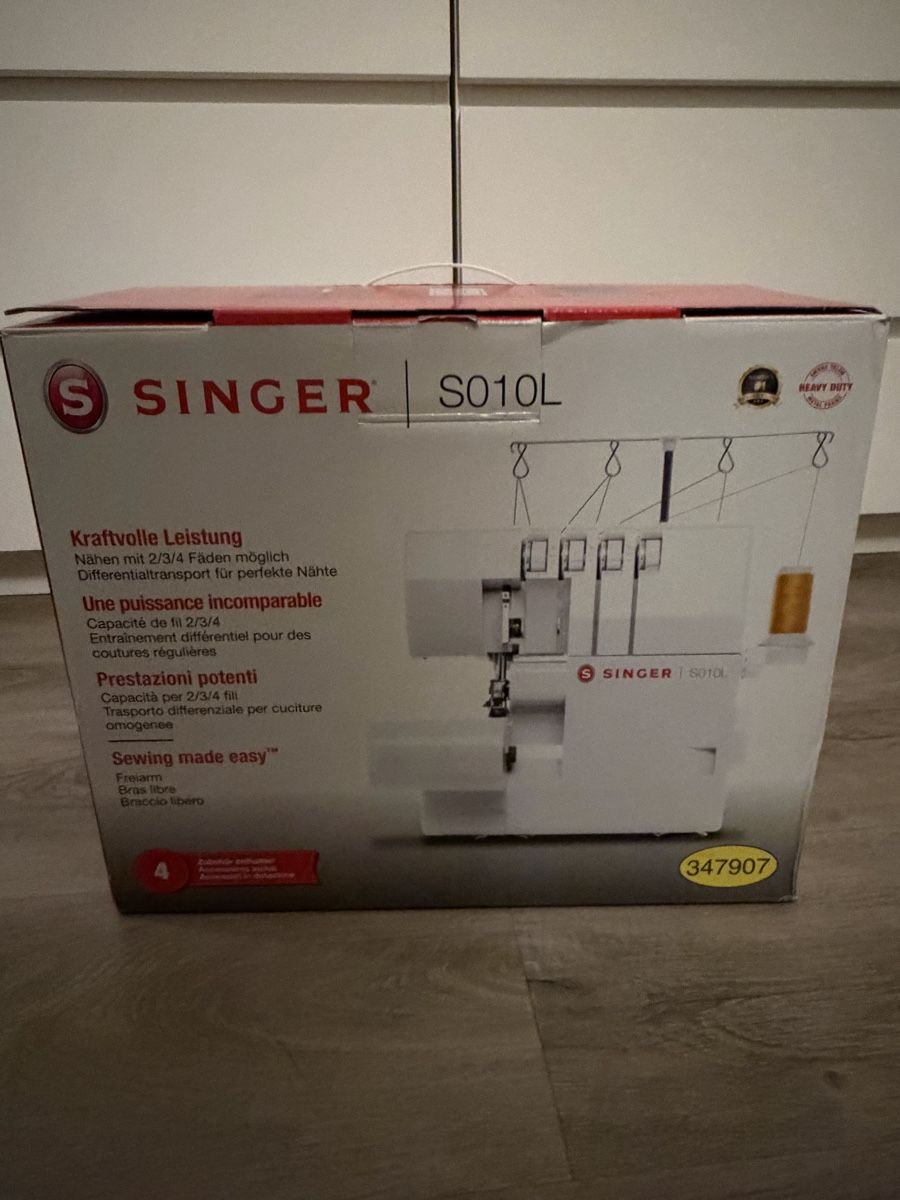 Singer S010L Overlock-Nähmaschine – 2/3/4-Faden, Differentia (Neu ...