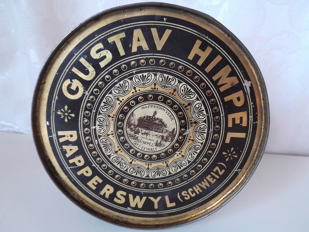 Rapperswiler Blechdose Gustav Himpel 1904, die Kleine Nr. 1 | Kaufen auf Ricardo