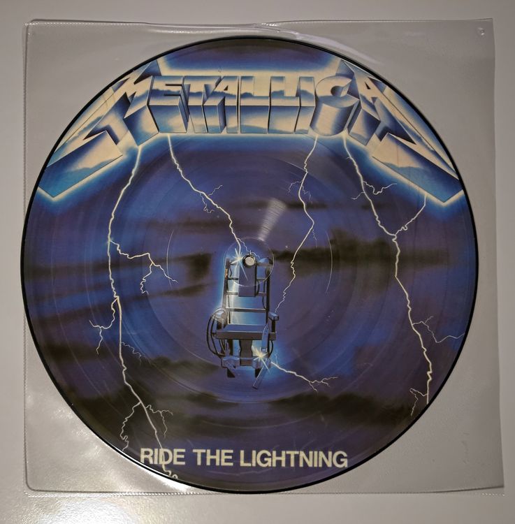 Metallica – Ride the Lightning - Picture Disc (1986) (Gebraucht) in ...