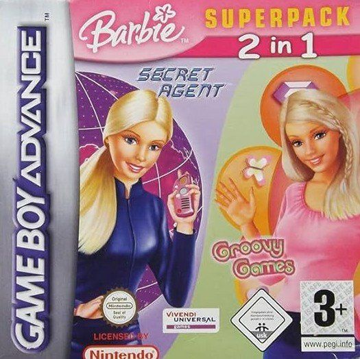 Barbie Super Pack 2 in 1 Secret Agent + Barbie Croovy GBA (Gebraucht ...