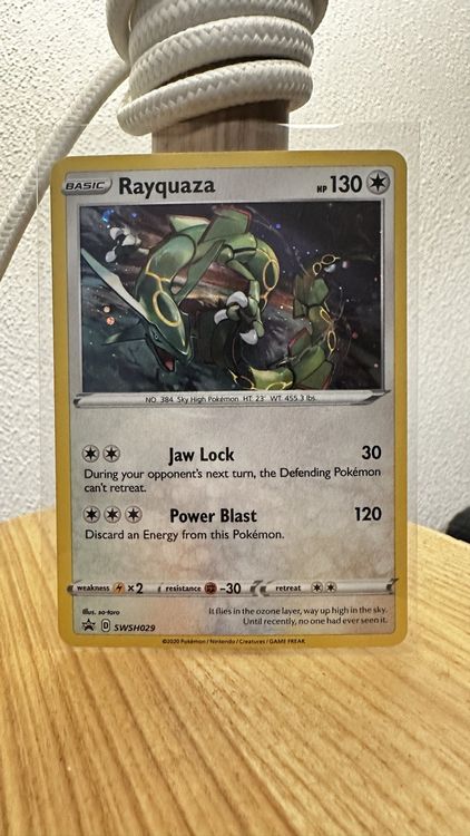 POKÉMOM / Rayquaza / Promo Holo | Kaufen auf Ricardo