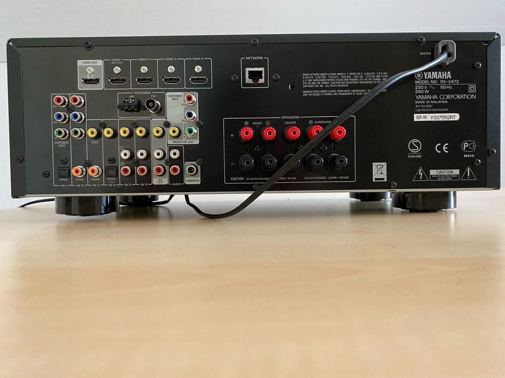 Yamaha RX-V-473 Receiver 4K (Gebraucht) in für CHF 122 – mit Lieferung ...
