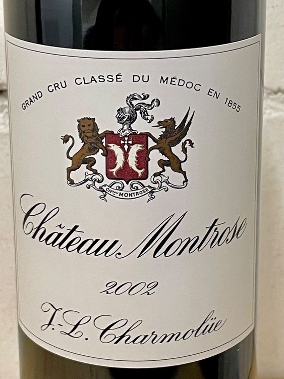 Château Montrose 2002, aus Klimakeller. (Neu (gemäss Beschreibung)) in ...