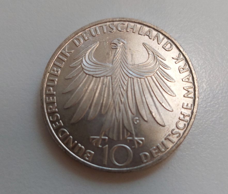 10 Deutsche Mark - BRD - 1972 Olympiade München (Gebraucht) in Adliswil ...