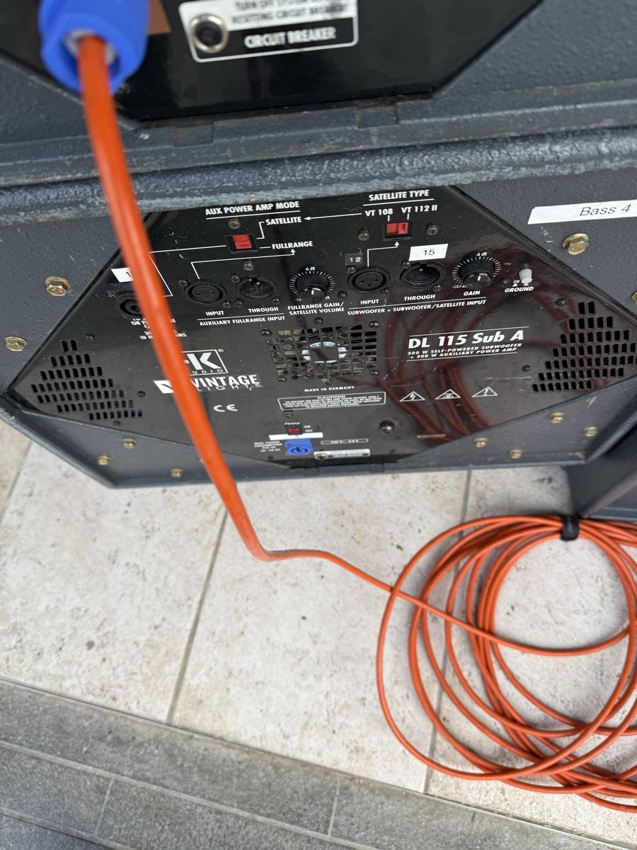 HK Audio PA Anlage DL115 -HK LP112 (Gebraucht) in Nebikon für CHF 450 ...