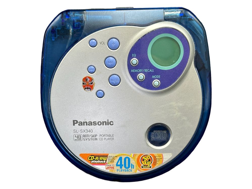 Panasonic Discman SL-SX340 Portable CD Player - Baladeur CD (Gebraucht ...
