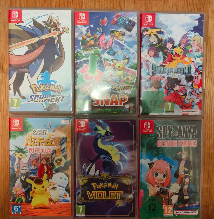 36 Switch Games | Kaufen auf Ricardo