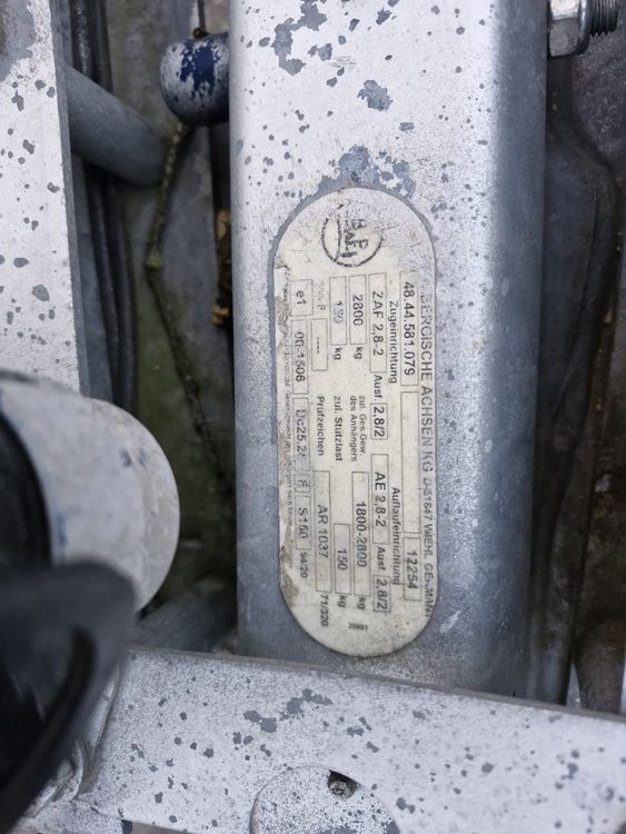 Remorque Transport de Choses (Defekt) in Martigny für CHF 600 – mit ...