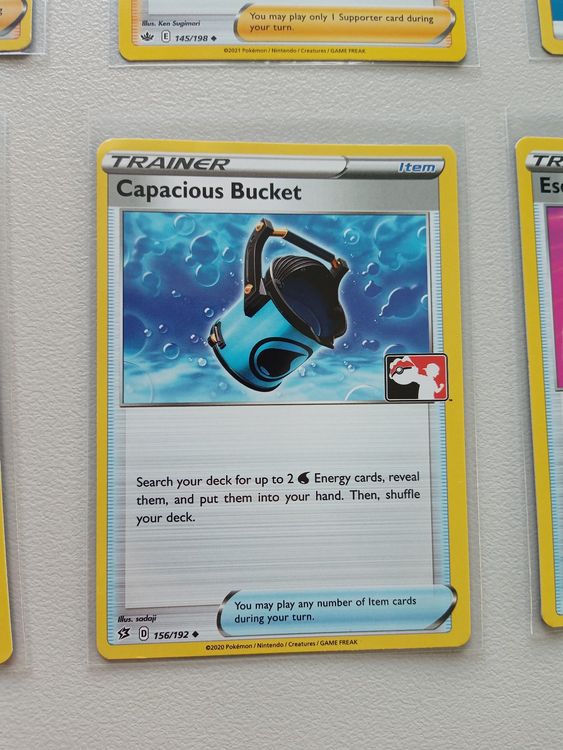 Capascious Bucket - Pokemon TCG Prize Pack Stamp Stempel | Kaufen auf ...