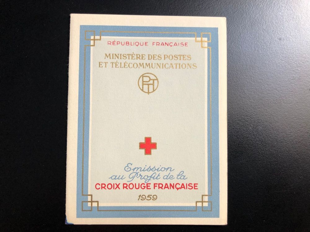 1 carnet croix rouge 1959 France | Kaufen auf Ricardo