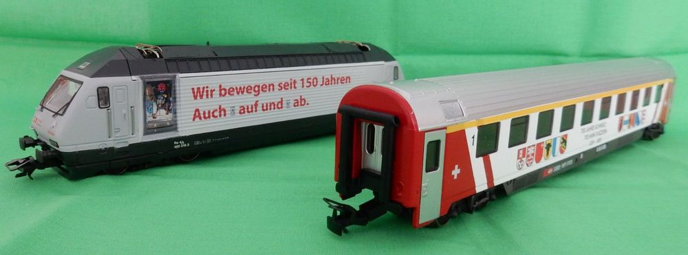 HO - CFF/SBB Loc - El. Re 460 + wagon EW 700 ème | Kaufen auf Ricardo