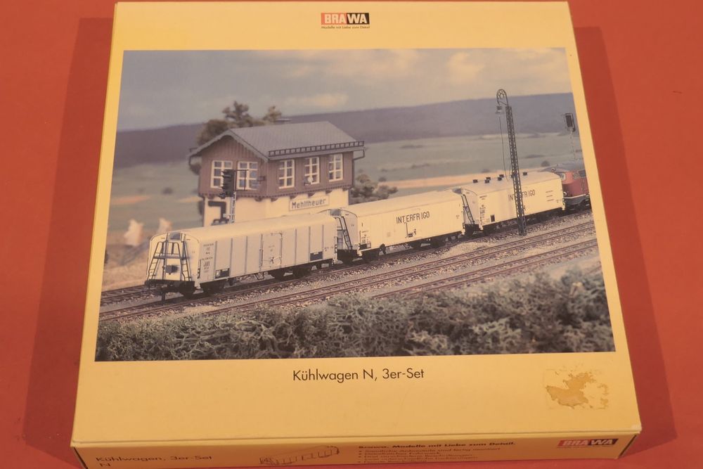 3er-Set Kühlwagen "INTERFRIGO" der DB, FS, NS, OVP, top (Neu (gemäss ...