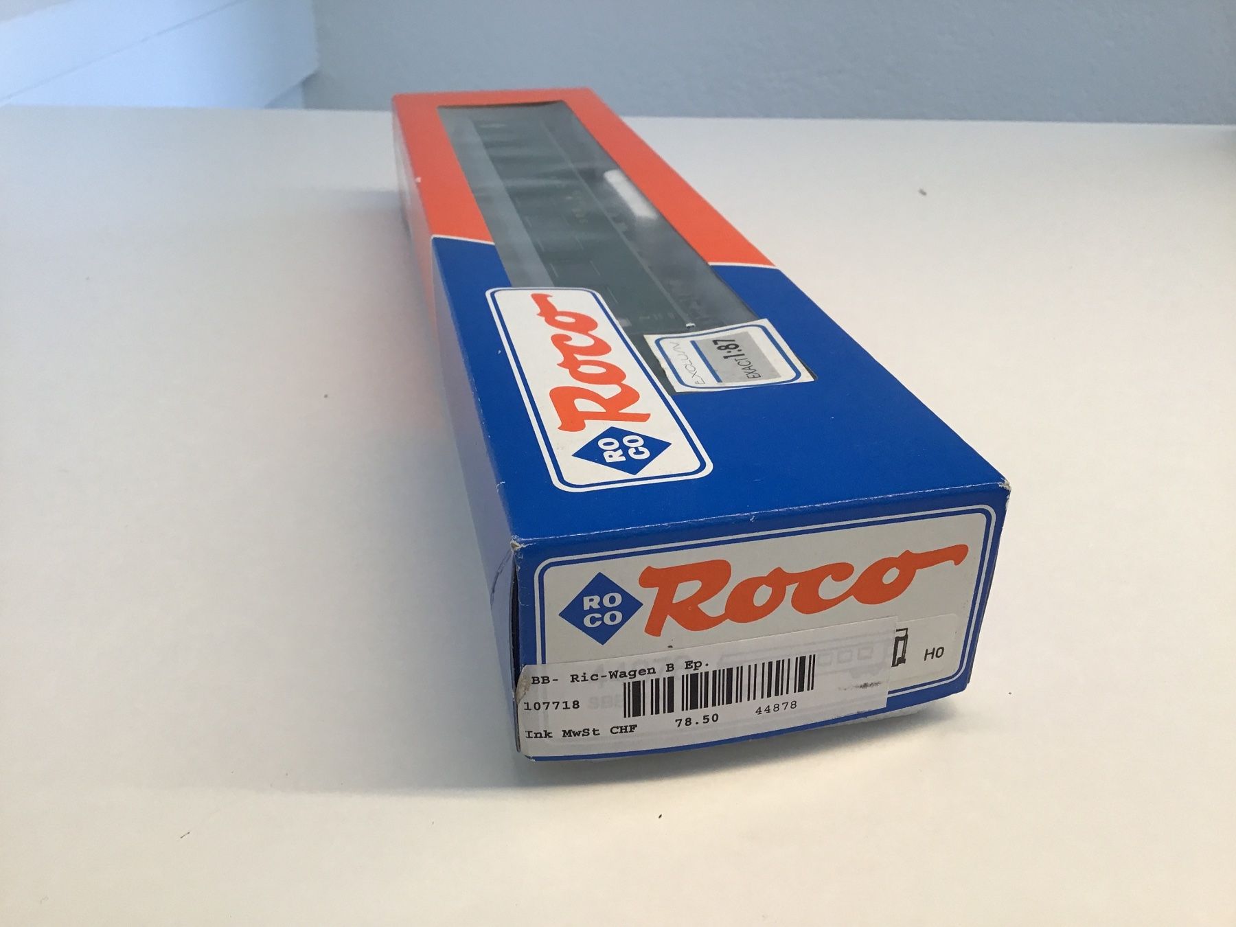 Roco H0 SBB RIC Wagen B Ep. IV, Top Zustand, Selten! (Neu (gemäss ...