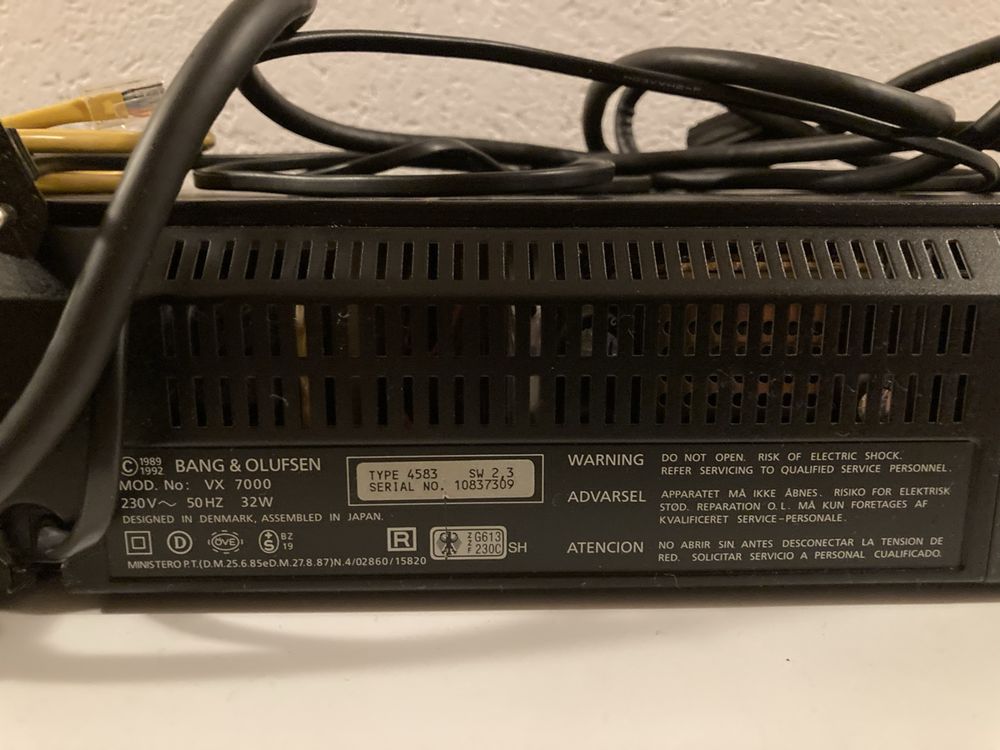 B&O Videorecorder VHS VX 7000 (Neu (gemäss Beschreibung)) in Uetikon am SEE für CHF 201 – nur ...