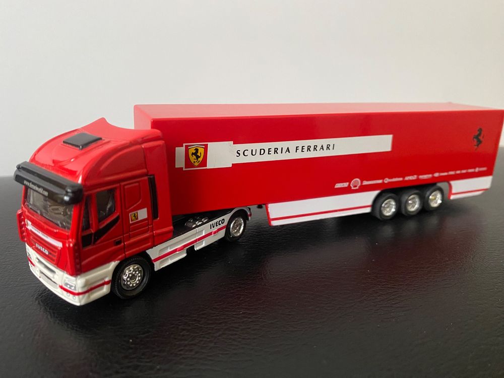 Model Lastwagen Iveco Ferrari Rarität und Exklusiv (Neu (gemäss ...