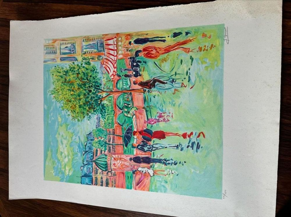 lithographie de Jean-Claude Picot | Kaufen auf Ricardo