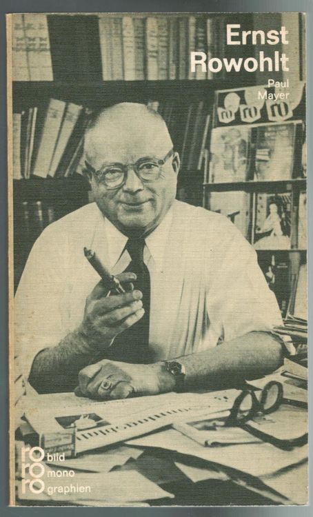 Rowohlts Monographien Nr. 139; Ernst Rowohlt (Gebraucht) in Zürich für CHF 3 – mit Lieferung auf ...