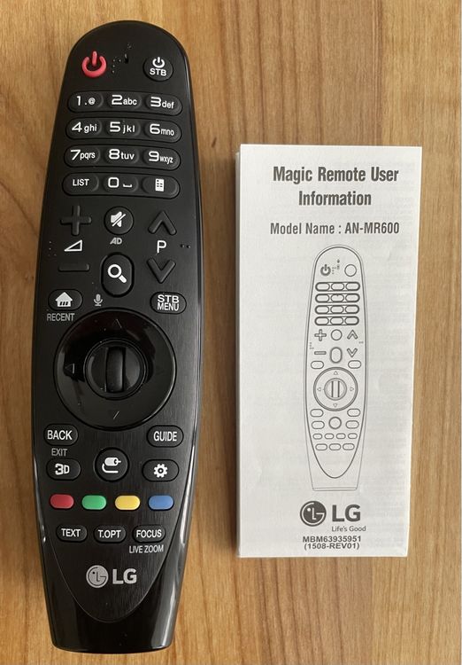 LG AN-MR600 Magic Remote Fernbedienung (Neu (gemäss Beschreibung)) in ...