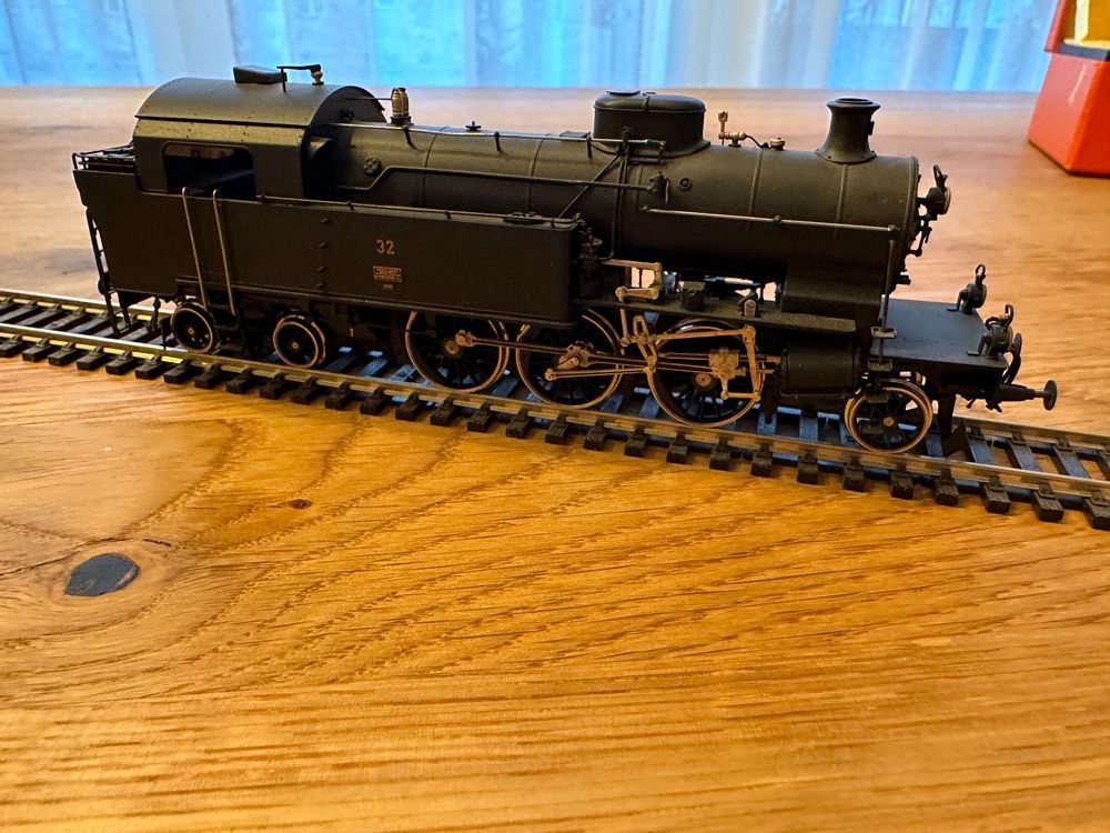 HRF Dampflok BN Ea3/6 32, Schwarz, Messing, H0 in GS (Neu (gemäss ...