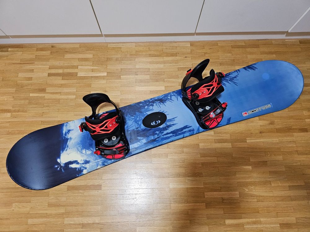 Snowboard SCOTT USA AURORA 155 ,mit NITRO TEAM Bindung Gr. L (Gebraucht ...