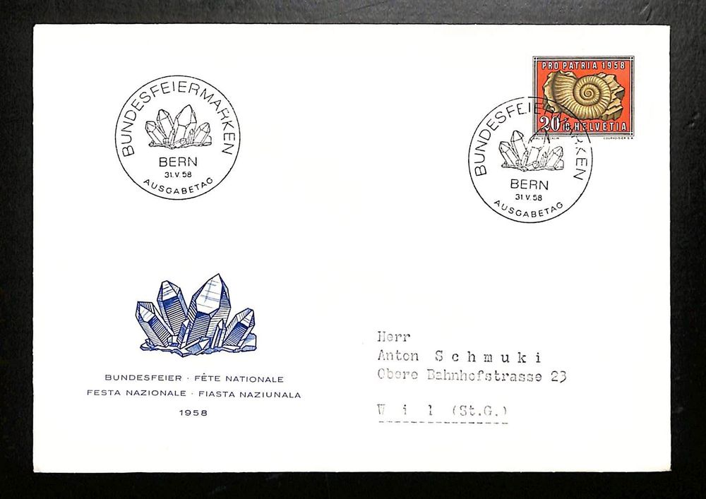 1957 FDC Pro Patria illustiert - LUXUS | Kaufen auf Ricardo