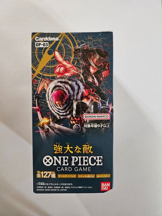 One Piece Card Game Mighty Enemy OP-03 Box Sealed jap. | Kaufen auf Ricardo