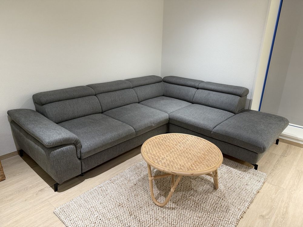 Canapé lit d'angle gris anthracite (D'occasion) à Saulcy pour CHF 390 ...