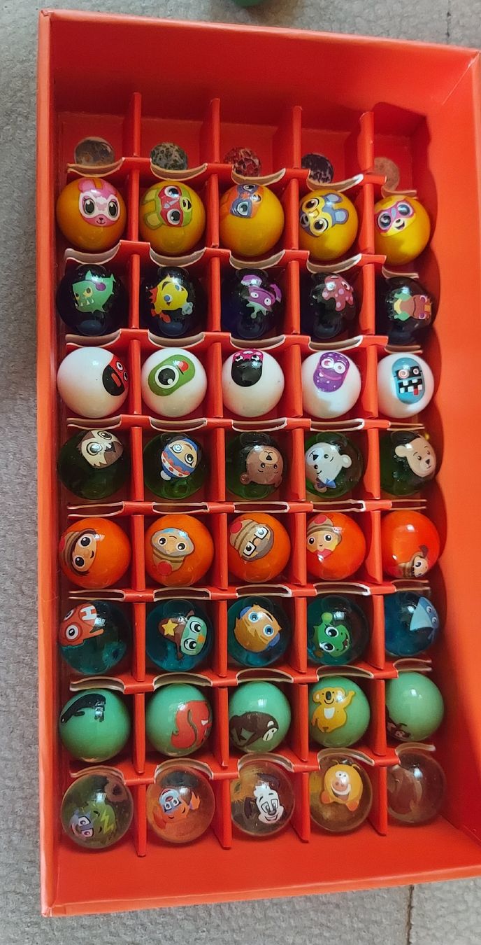 Migros All-Stars Sammelbox mit Murmeln - Komplett! (Gebraucht) in ...