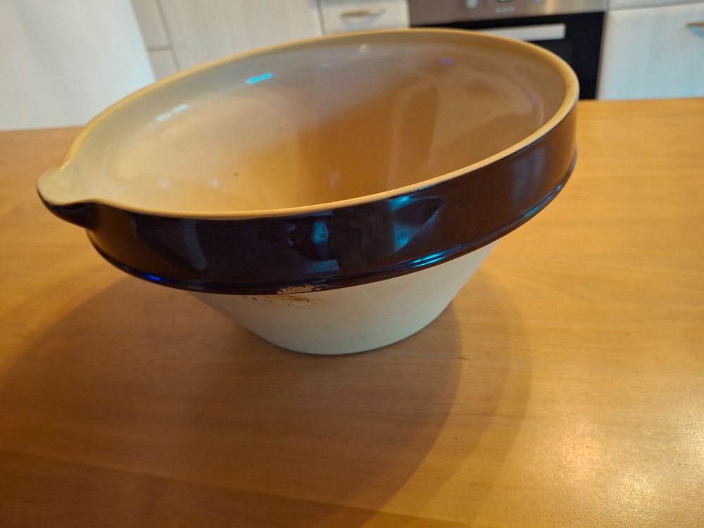 Vintage grand bol - crémière en grès made in France (Gebraucht) in ...