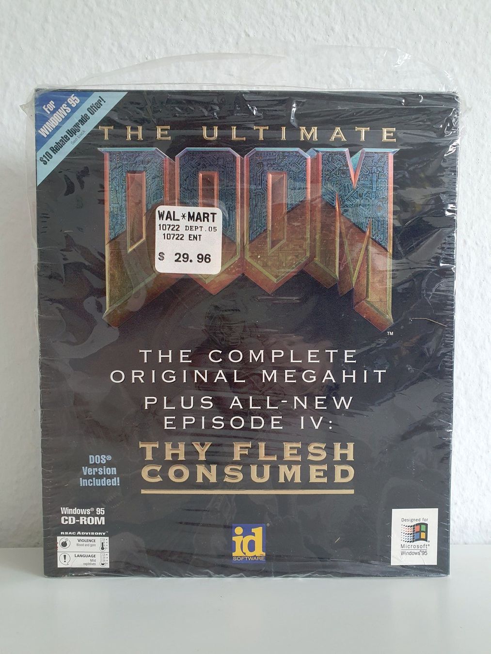 PC Game The Ultimate Doom (1993+) US Big Box mit Folie (Gebraucht) in ...