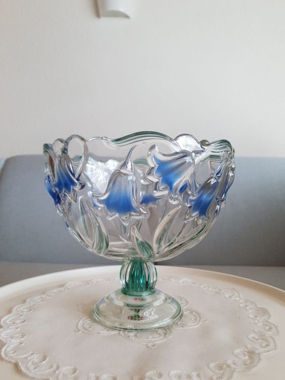 J90 Deutschland "Mikasa" (Walther Glass) blaue-grüne Kompott | Kaufen ...