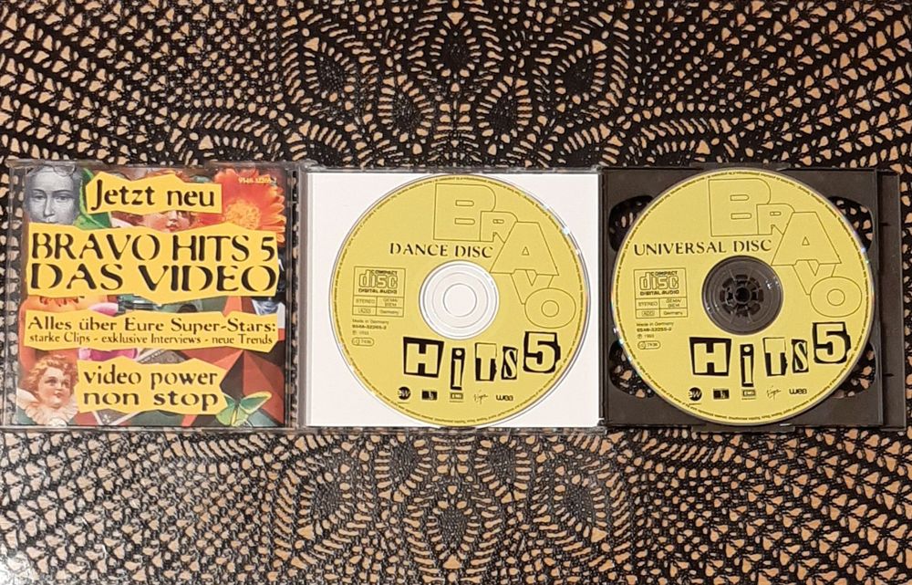 Bravo Hits 5, Doppel CD, 1993, 2CD Hit Compilation, Sampler (Gebraucht ...