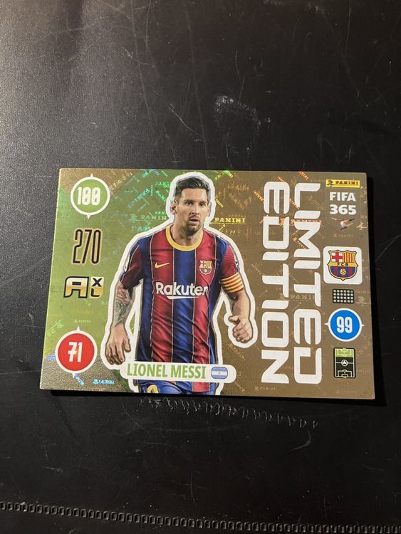 Messi Panini FIFA 365 Limited Edition Sammelkarten 2021 | Kaufen auf ...