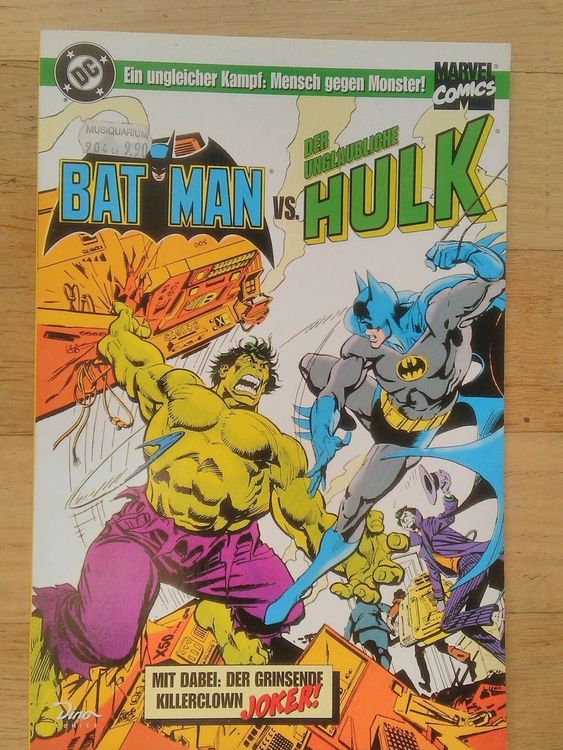 Batman vs. Hulk - DC Marvel Classics (3) (Gebraucht) in St.Galllen für ...